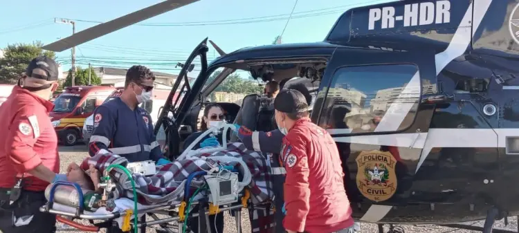 Balneário Gaivota: Saer/Sarasul socorre idoso em parada cardiorrespiratória